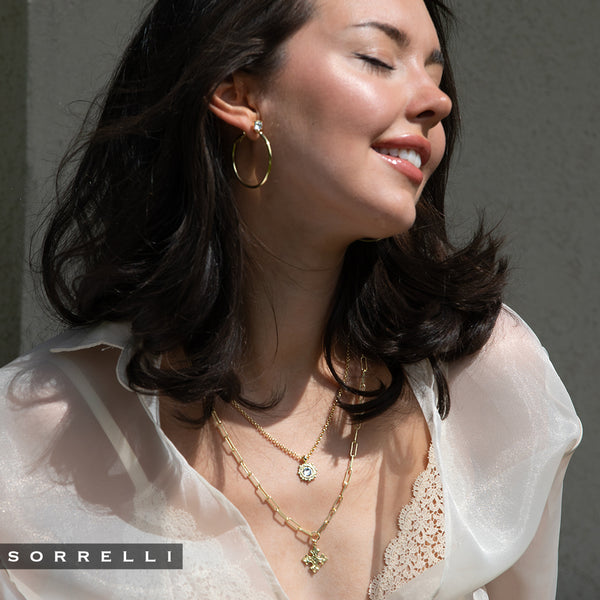 Mini Serafina Hoop Earrings - EFJ1BGCRY - Sorrelli